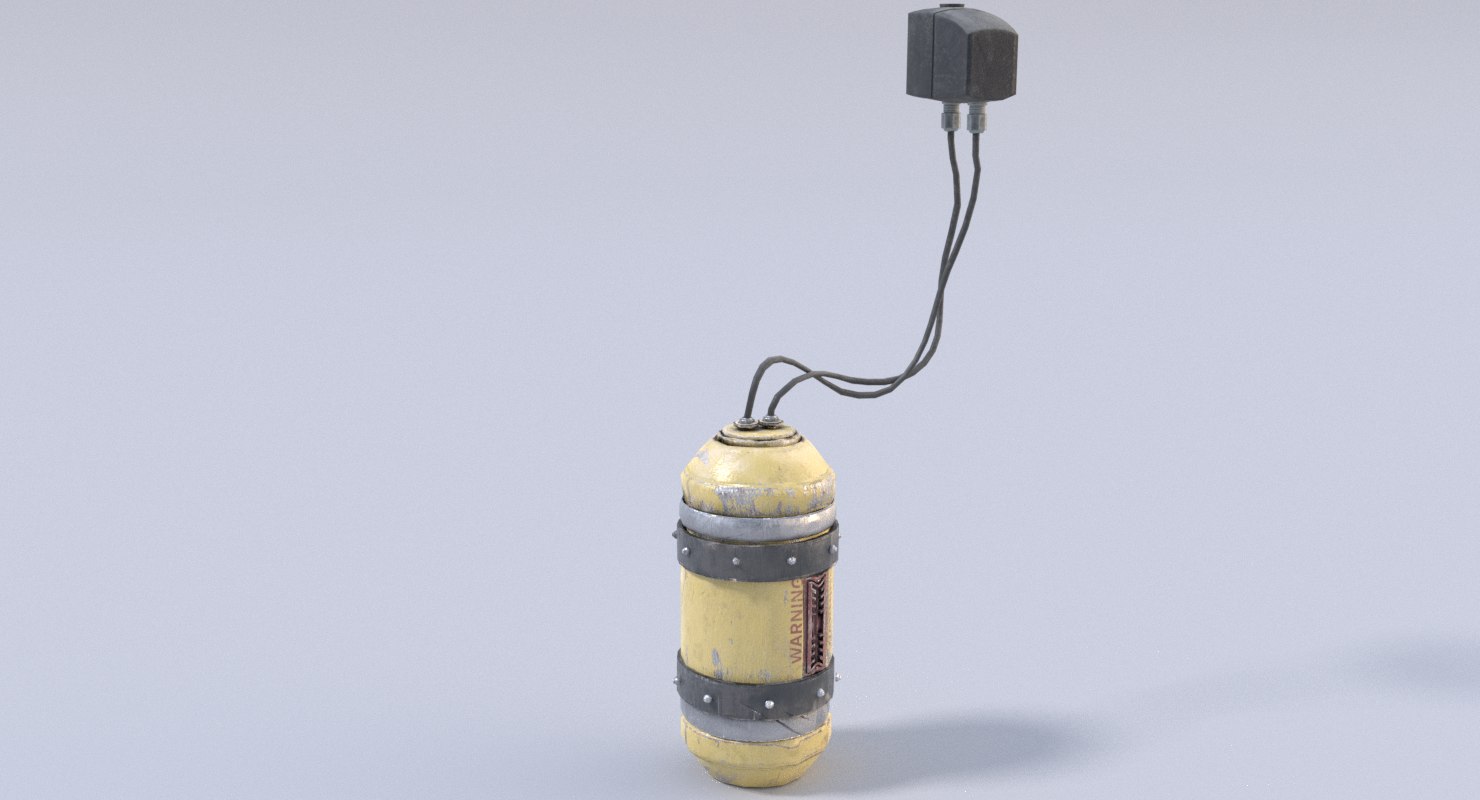 Scifi canister 3D model - TurboSquid 1413345