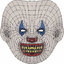 3d clown mask