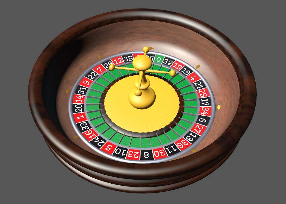 3D roulette wheel - TurboSquid 1413428