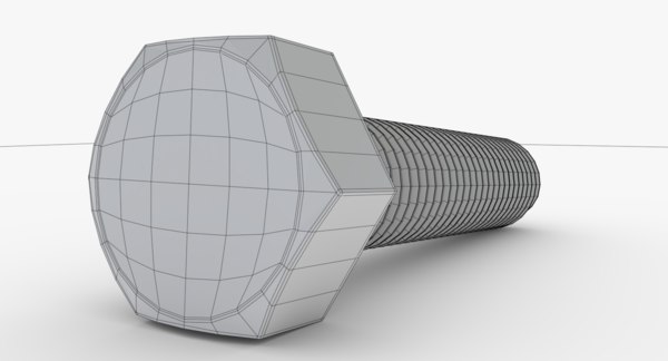 Bolt m7x30 3D model - TurboSquid 1413493