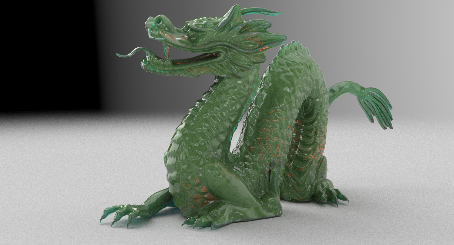 Jade dragon 3D - TurboSquid 1413500