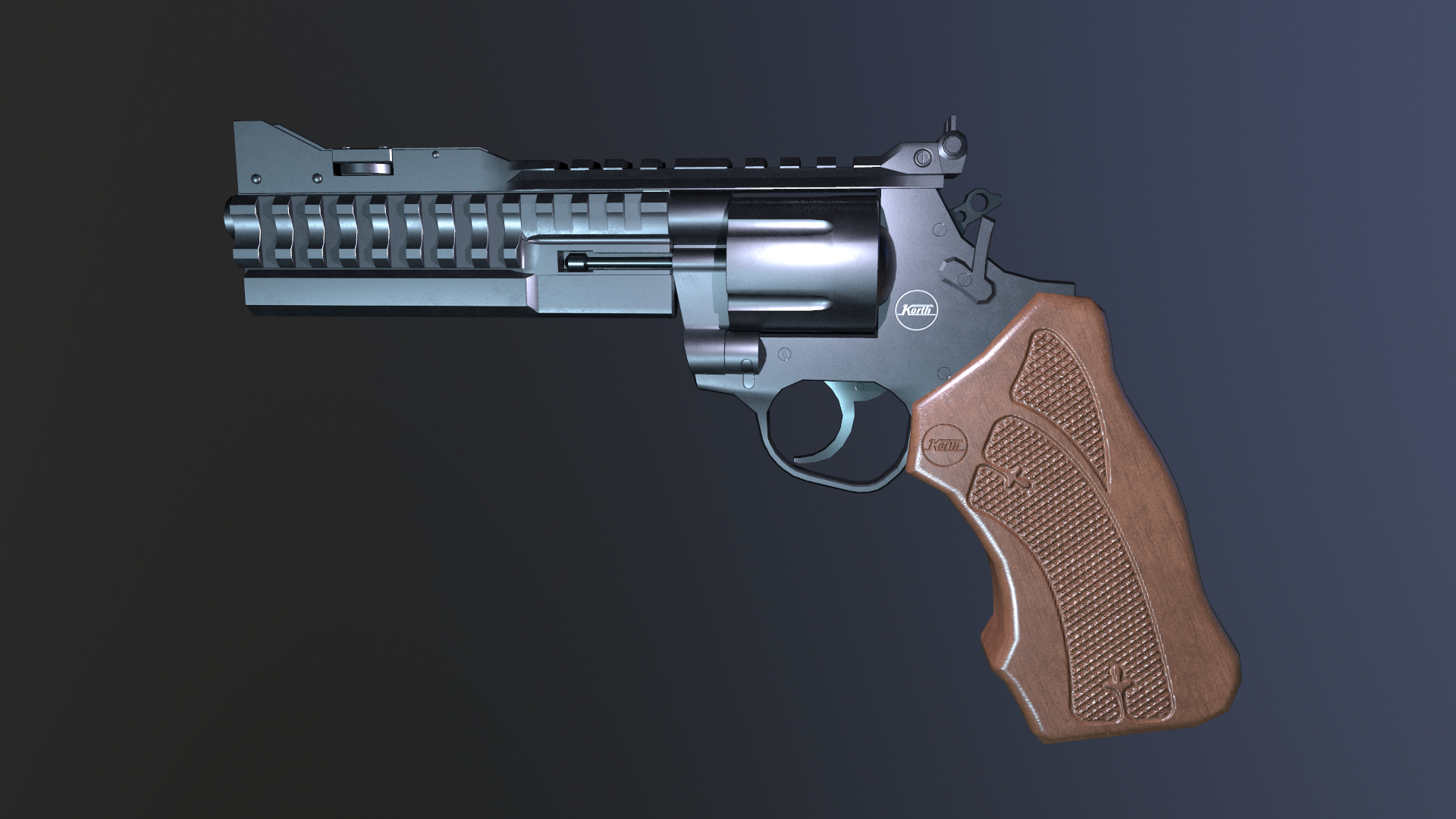 3D 357 magnum weapon model - TurboSquid 1413581