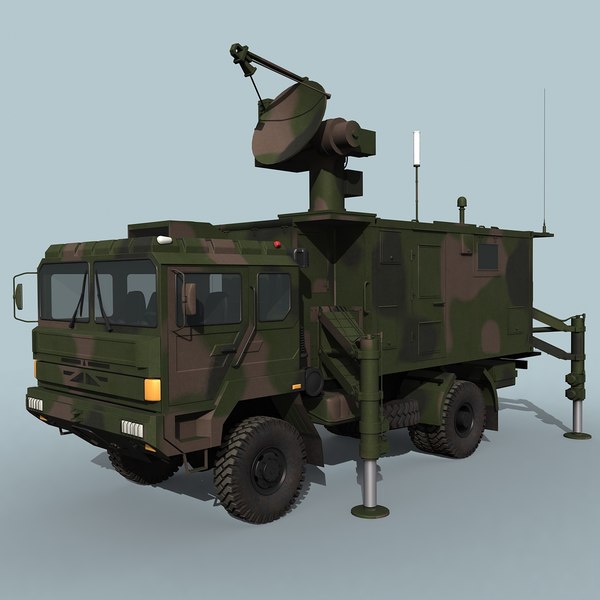 3D модель РЛС HQ-6 / HQ-64 - TurboSquid 1413626