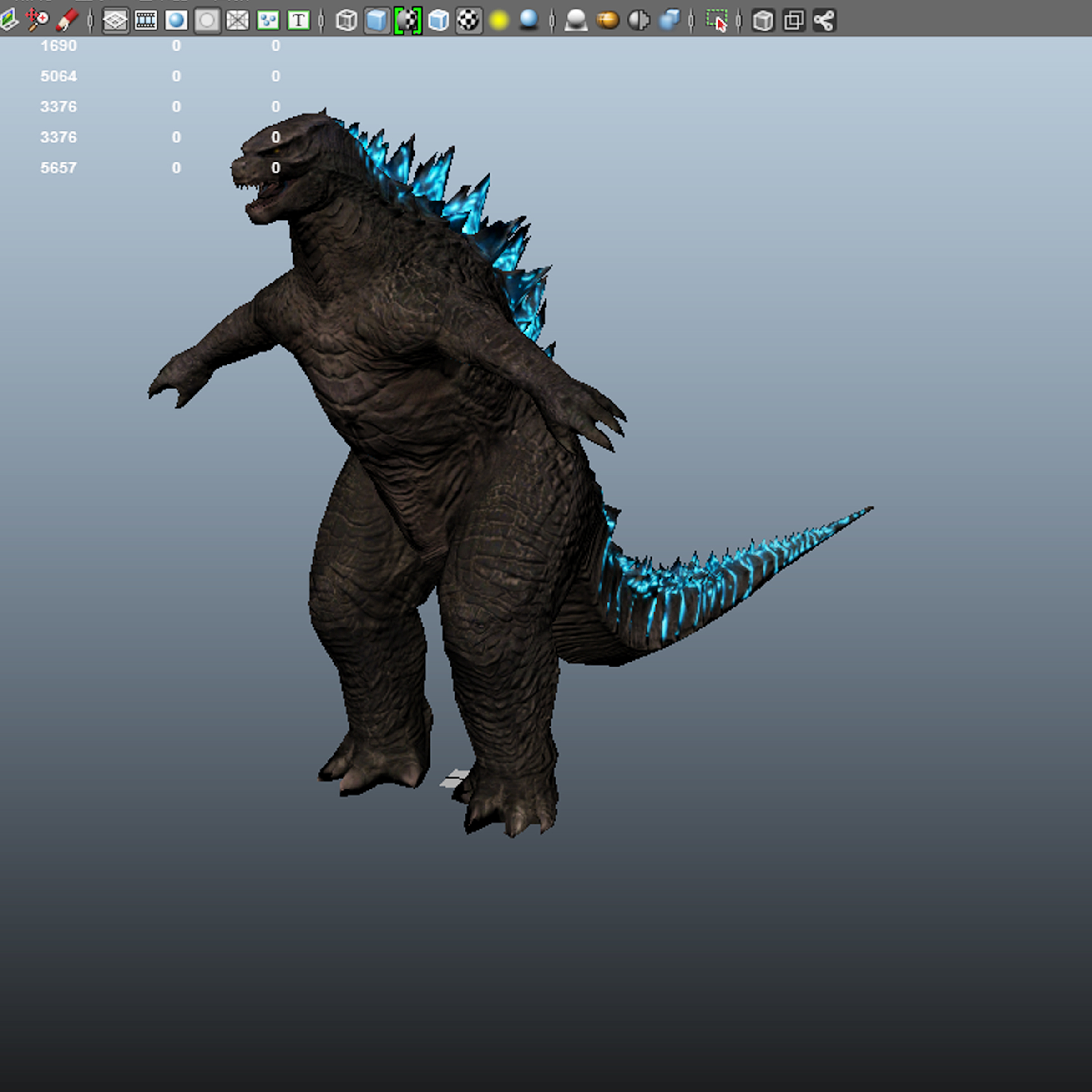 modelo 3d Godzilla - TurboSquid 1413751
