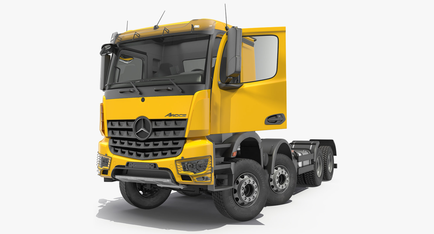 Mercedes benz arocs 8x8 3D model - TurboSquid 1414096