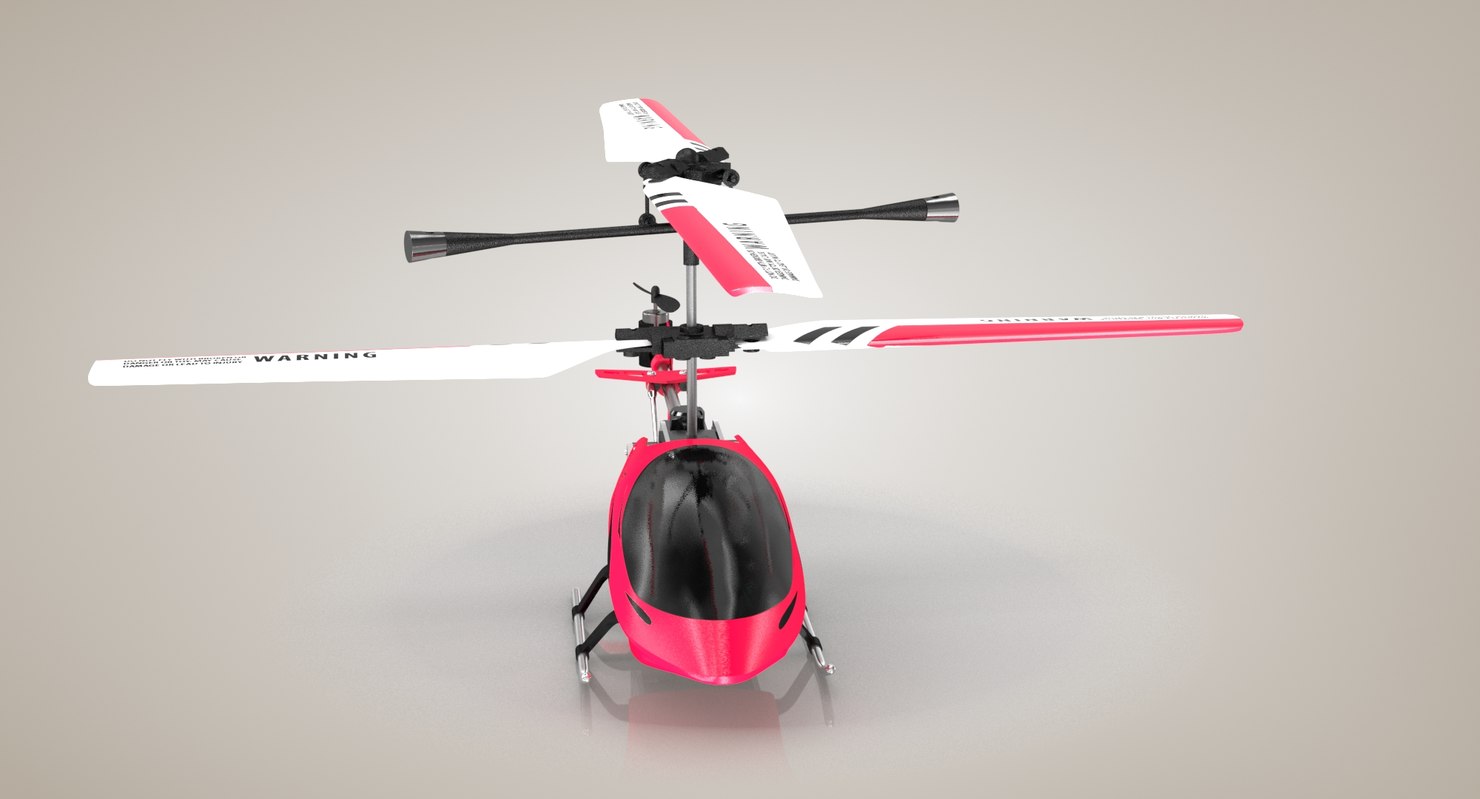 3D rc toy helicopter model - TurboSquid 1413825