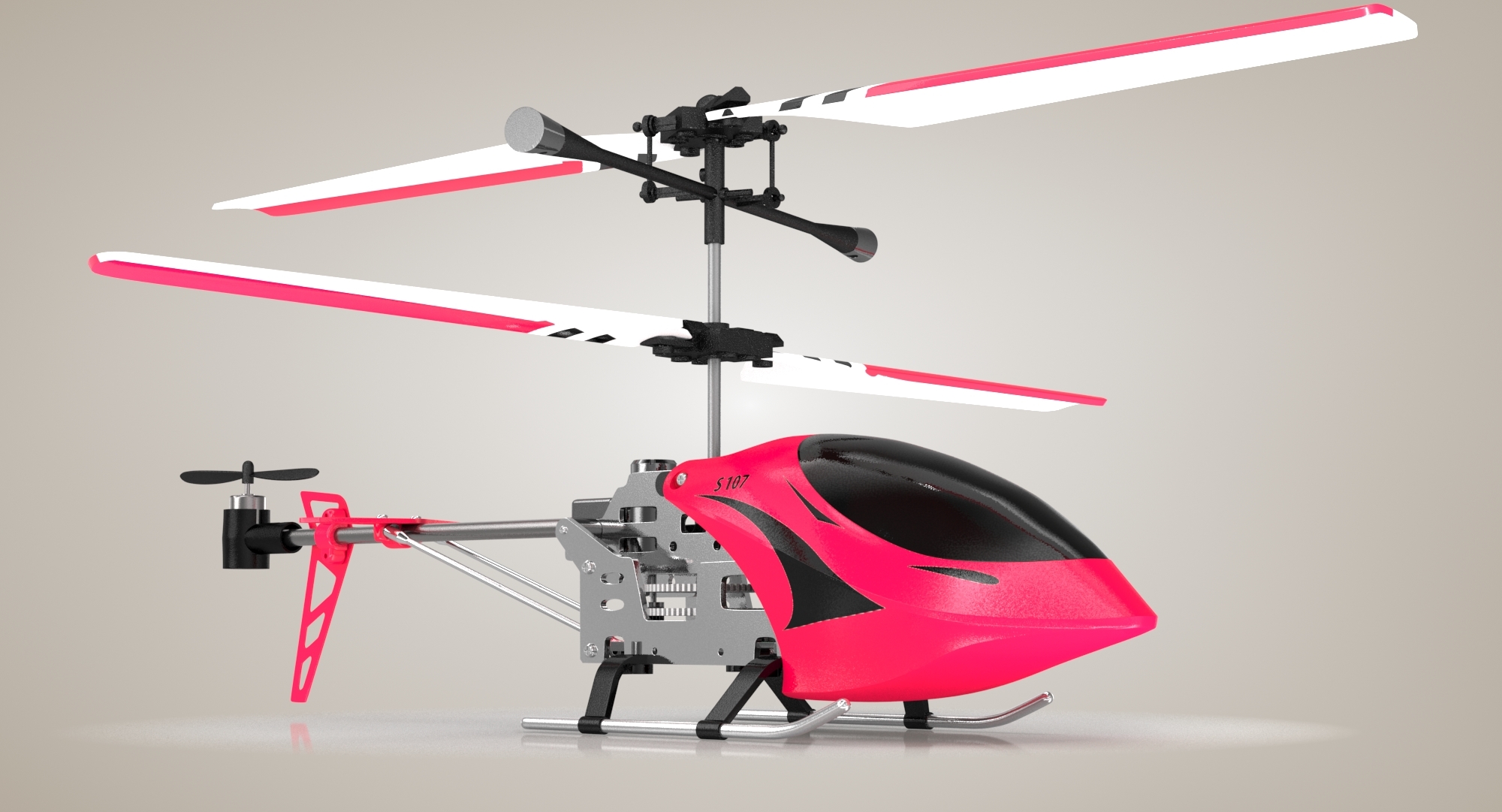3D rc toy helicopter model - TurboSquid 1413825