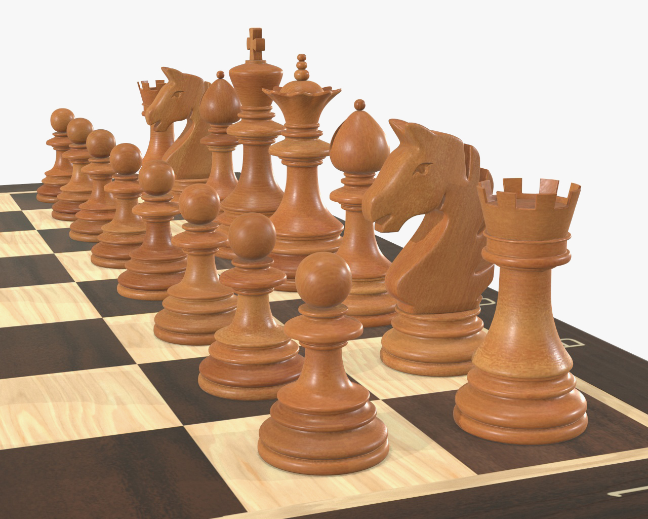 3D chess board model - TurboSquid 1413833