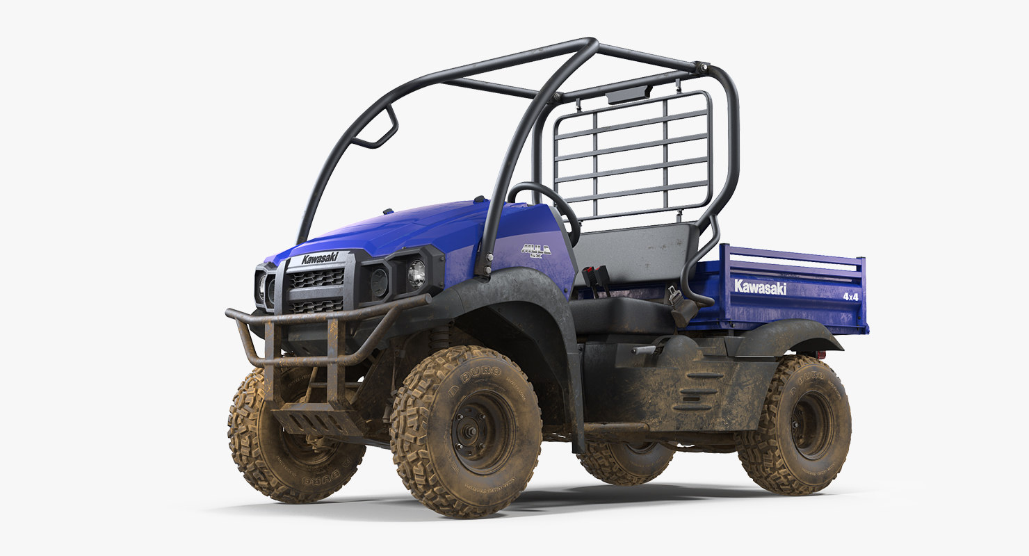 3D kawasaki mule 2019 sx model - TurboSquid 1414093