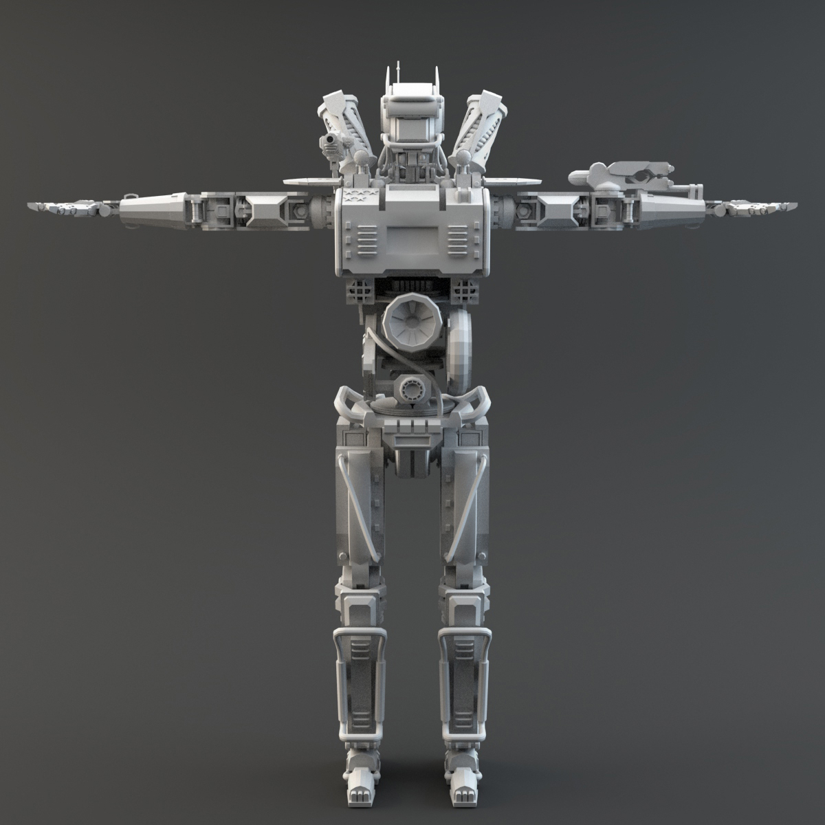 modelo 3d Chappie V2 Lowpoly - TurboSquid 1414139