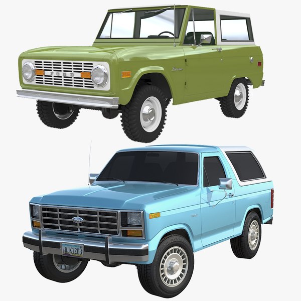 Ford Bronco 3D Models for Download | TurboSquid
