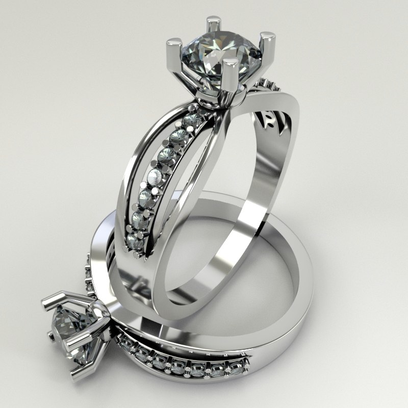 3D model intersection ring - TurboSquid 1414258