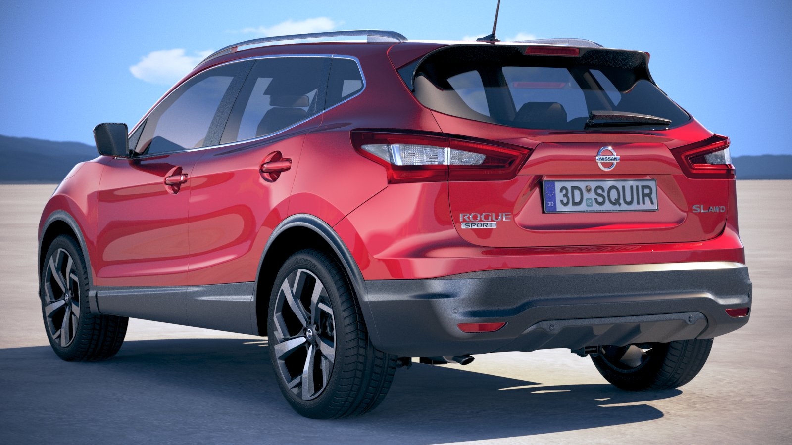 日产Rogue Sport 20203D模型 - TurboSquid 1414267