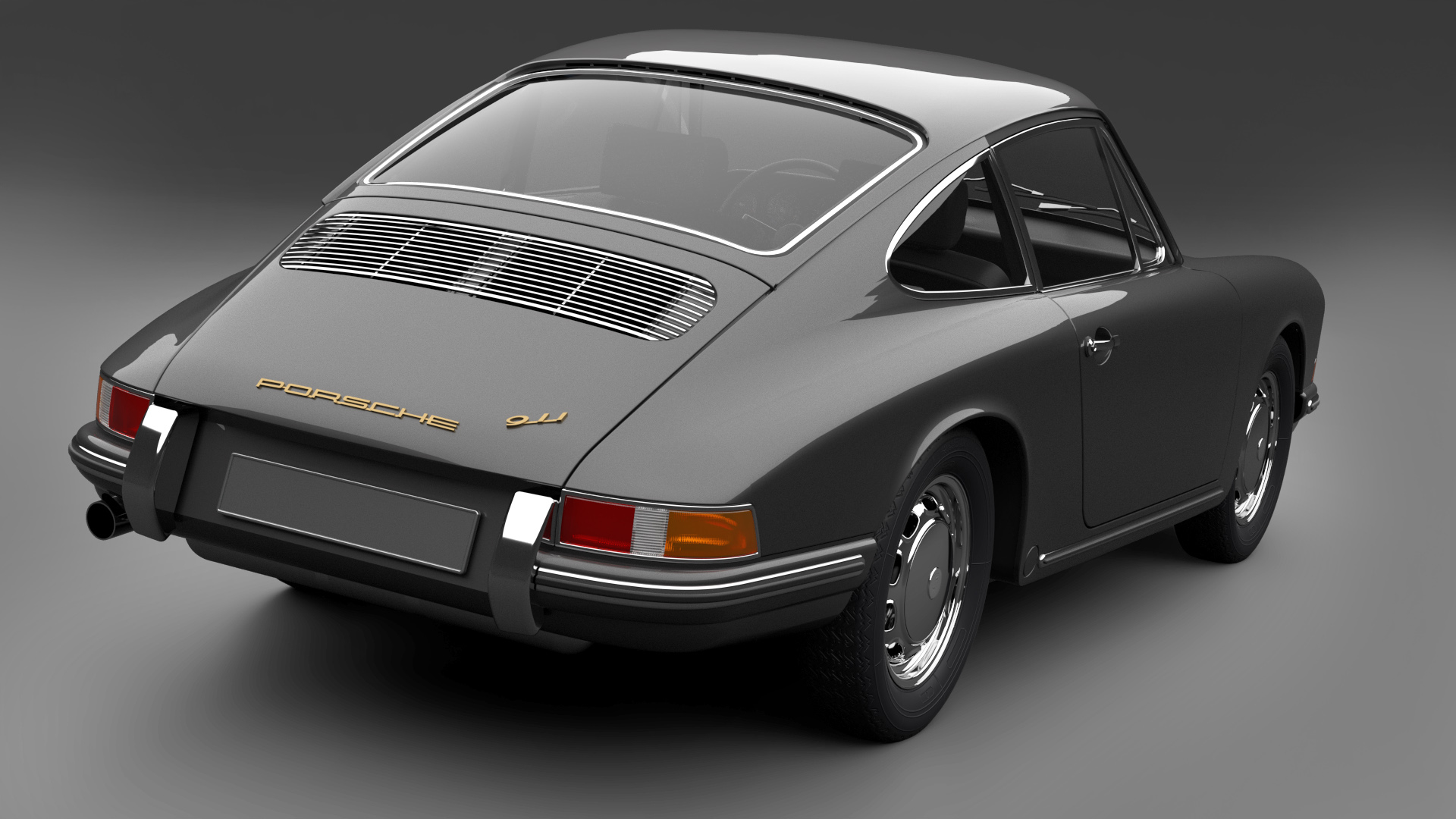 3d model porsche 911 coupe