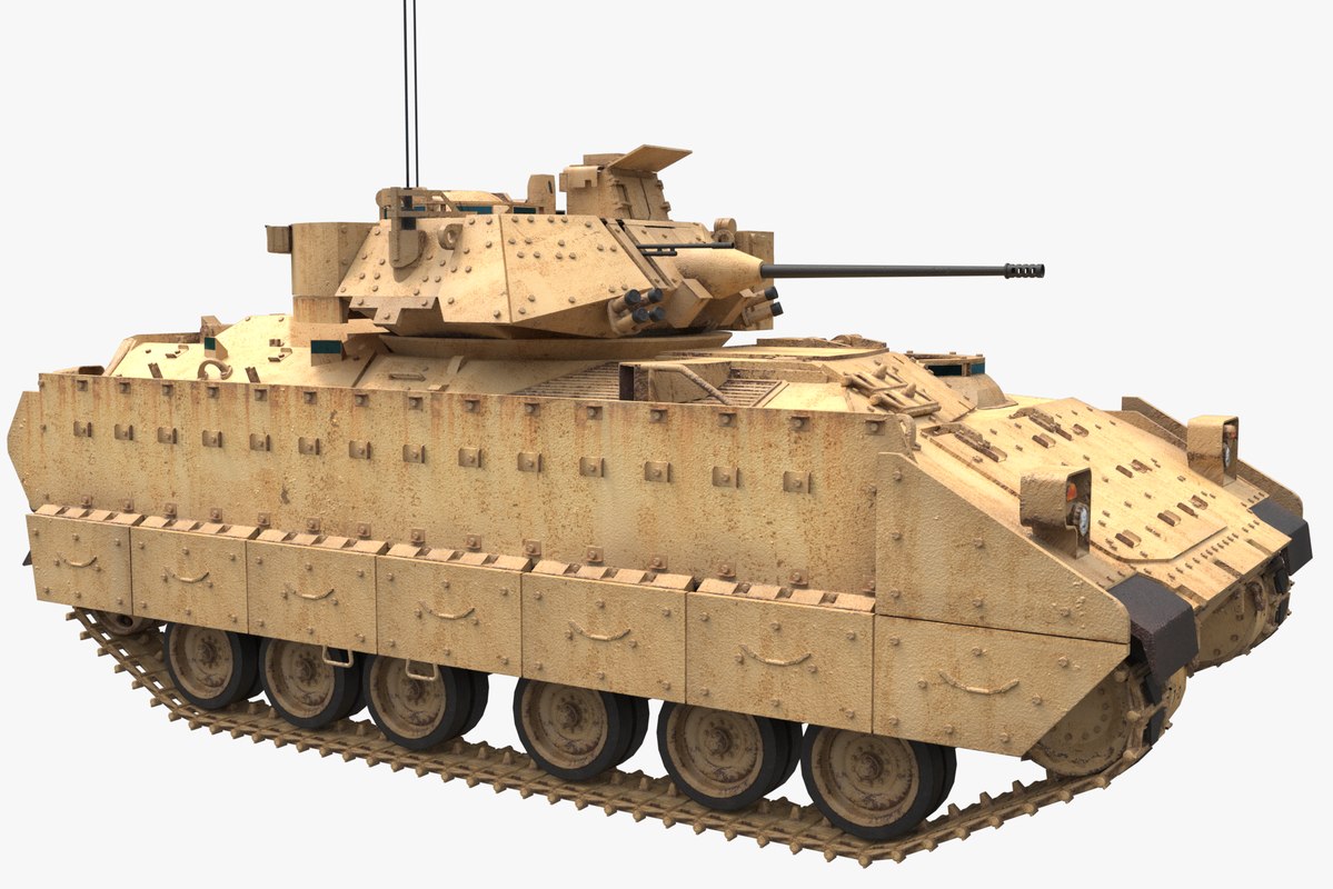 Bradley m2a2 tank 3D - TurboSquid 1414515