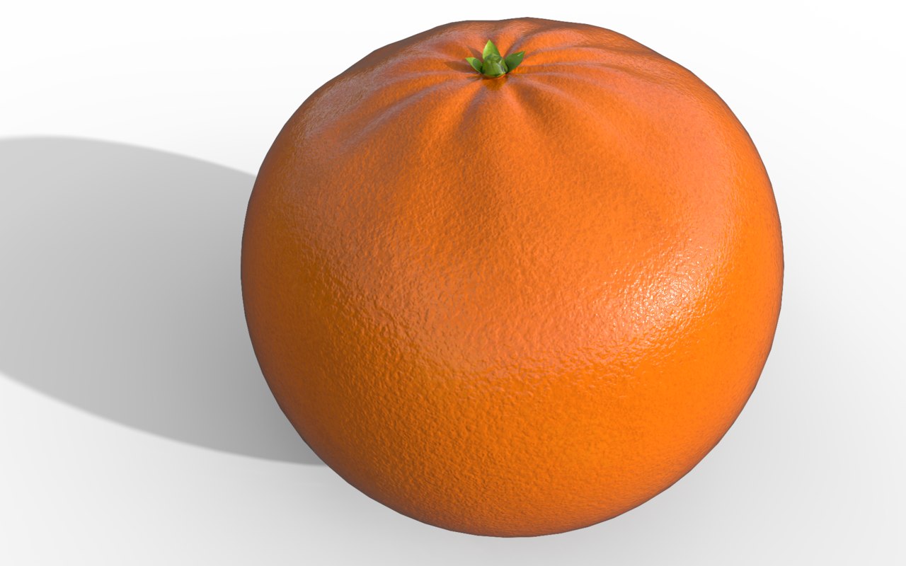 Orange 3D model - TurboSquid 1400719