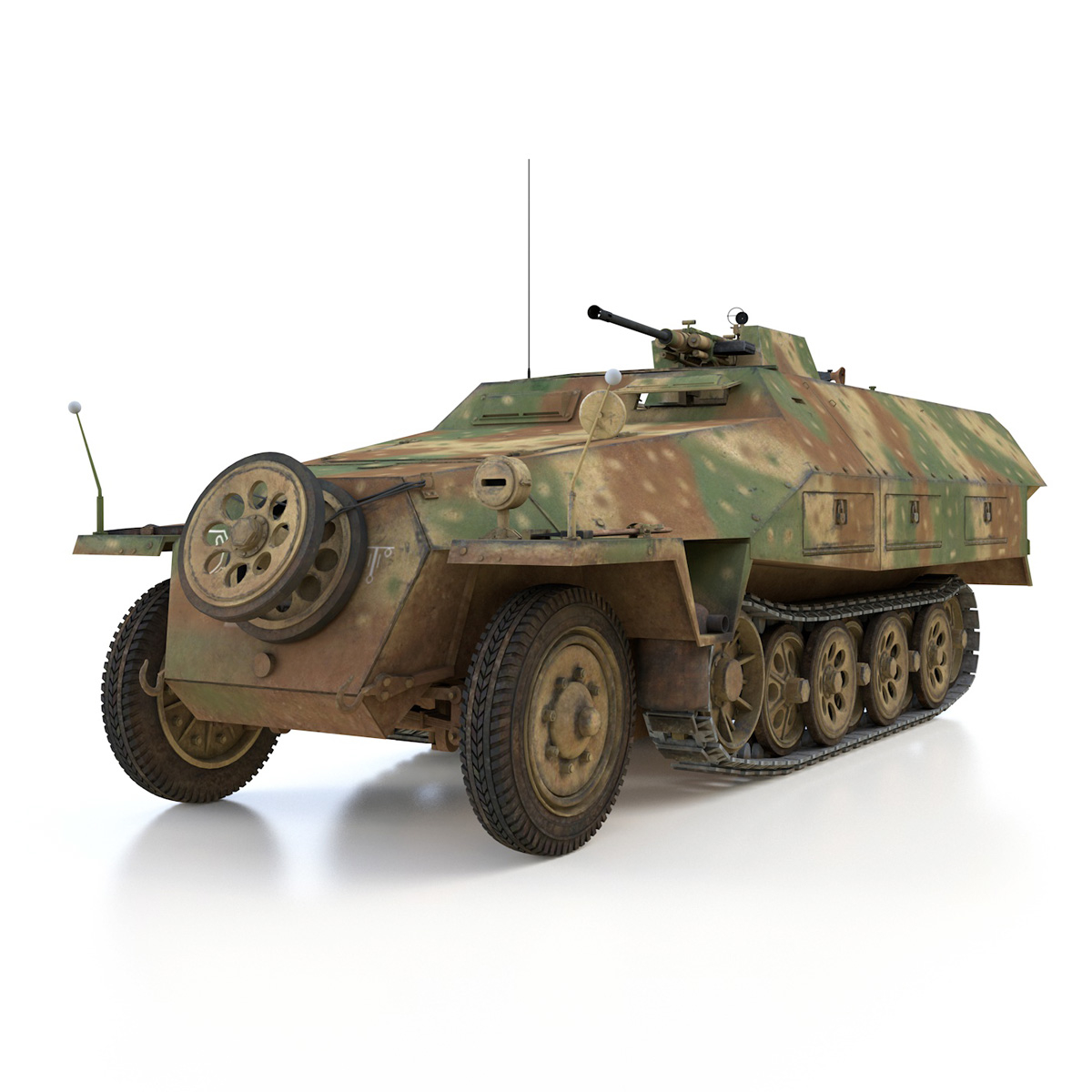 3D sd kfz 251 17 - TurboSquid 1414694
