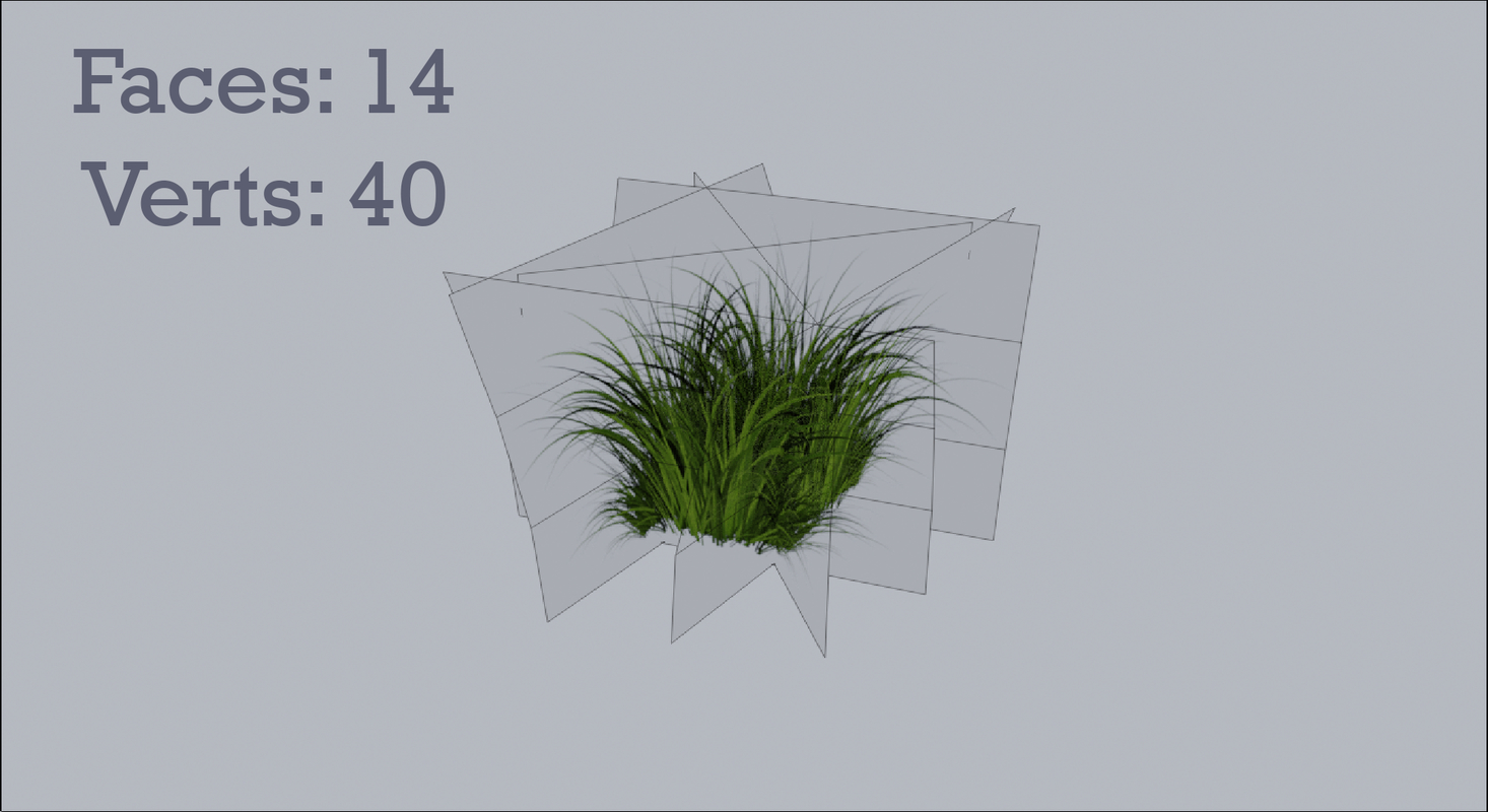 Low-poly grass pack 3D model - TurboSquid 1414699