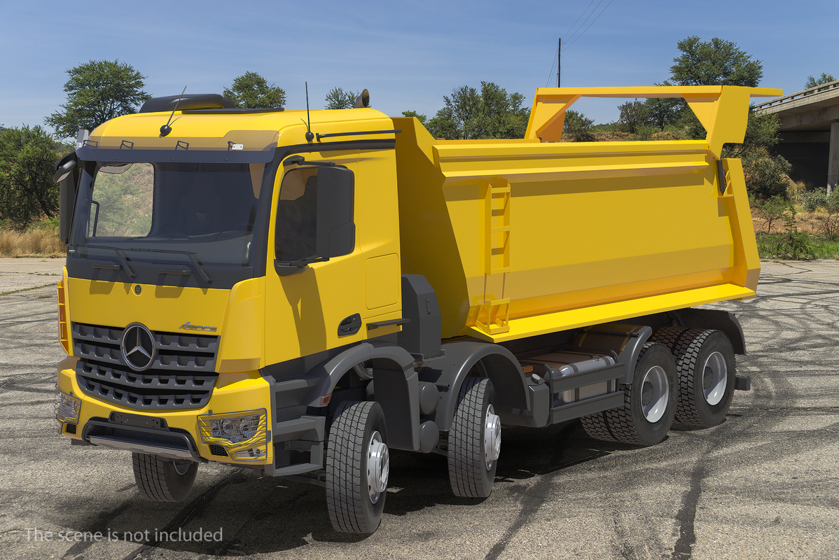 Mercedes benz arocs 8x8 3D model - TurboSquid 1415102
