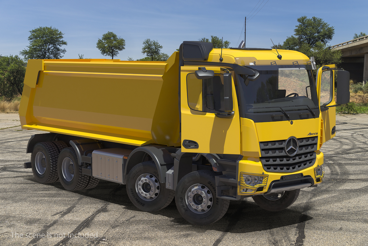 Mercedes benz arocs 8x8 3D model - TurboSquid 1415102