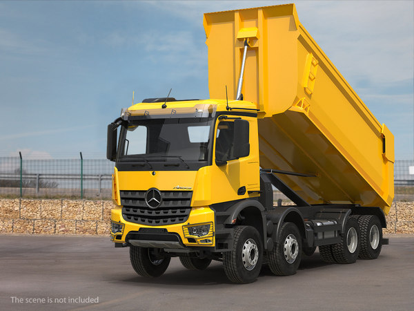Mercedes benz arocs 8x8 3D model - TurboSquid 1415102