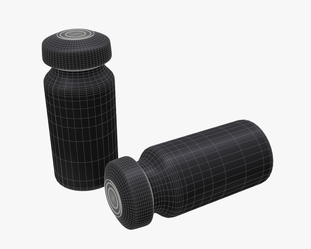 3D vial medicine bottle - TurboSquid 1414794