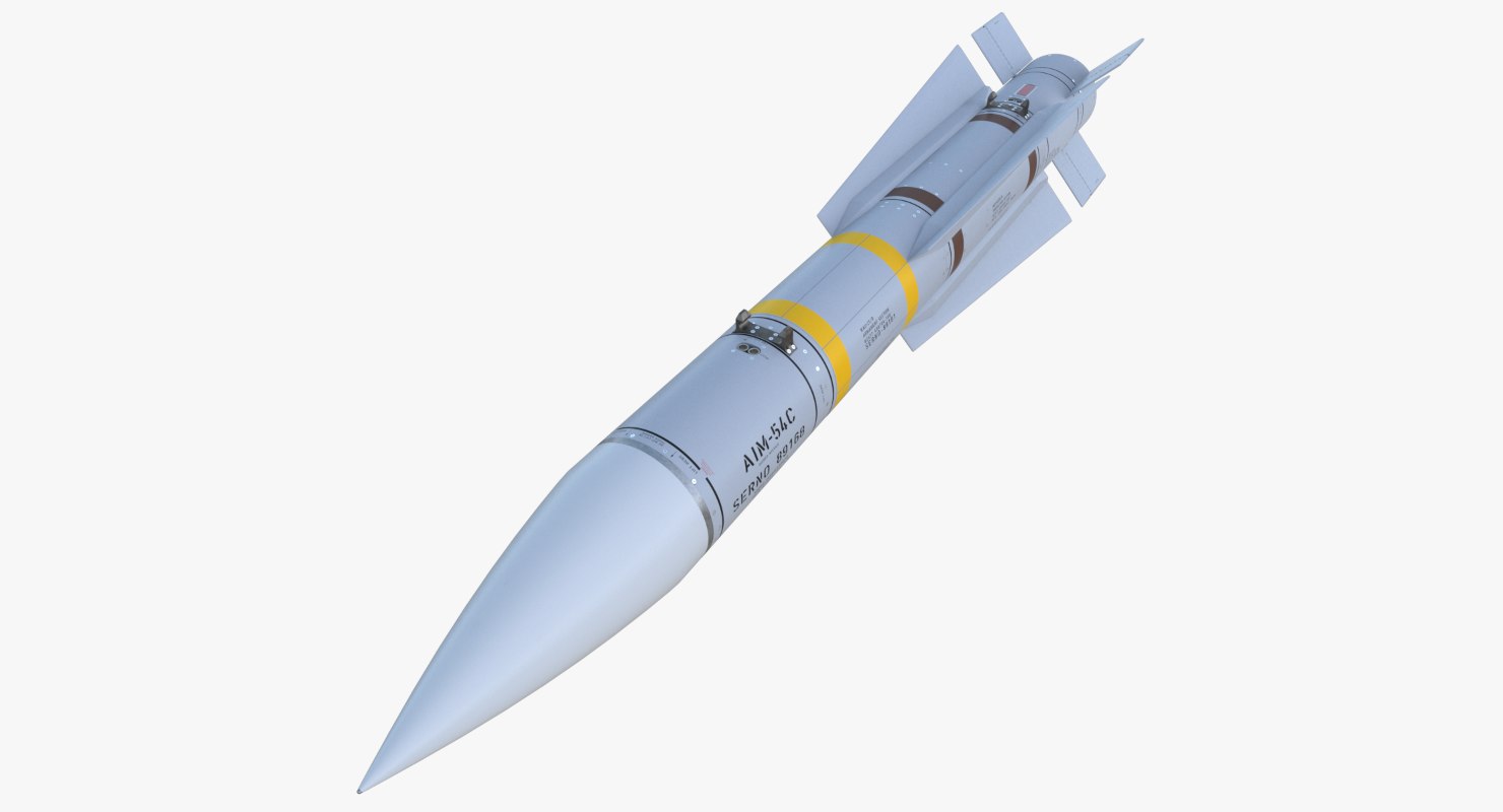 3D aim-54c phoenix missile model - TurboSquid 1417070