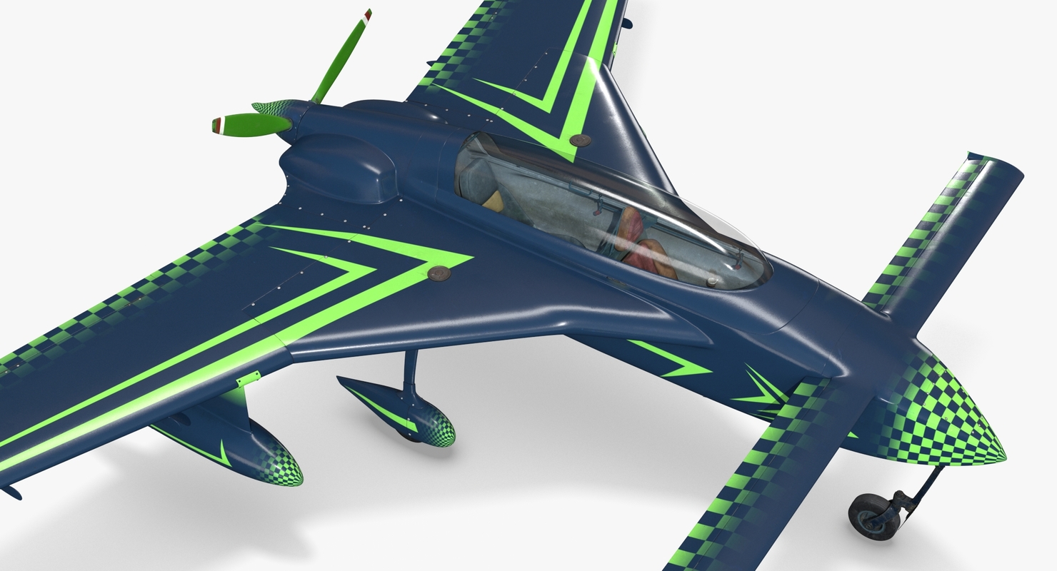 Rutan long-ez aircraft 3D model - TurboSquid 1260884