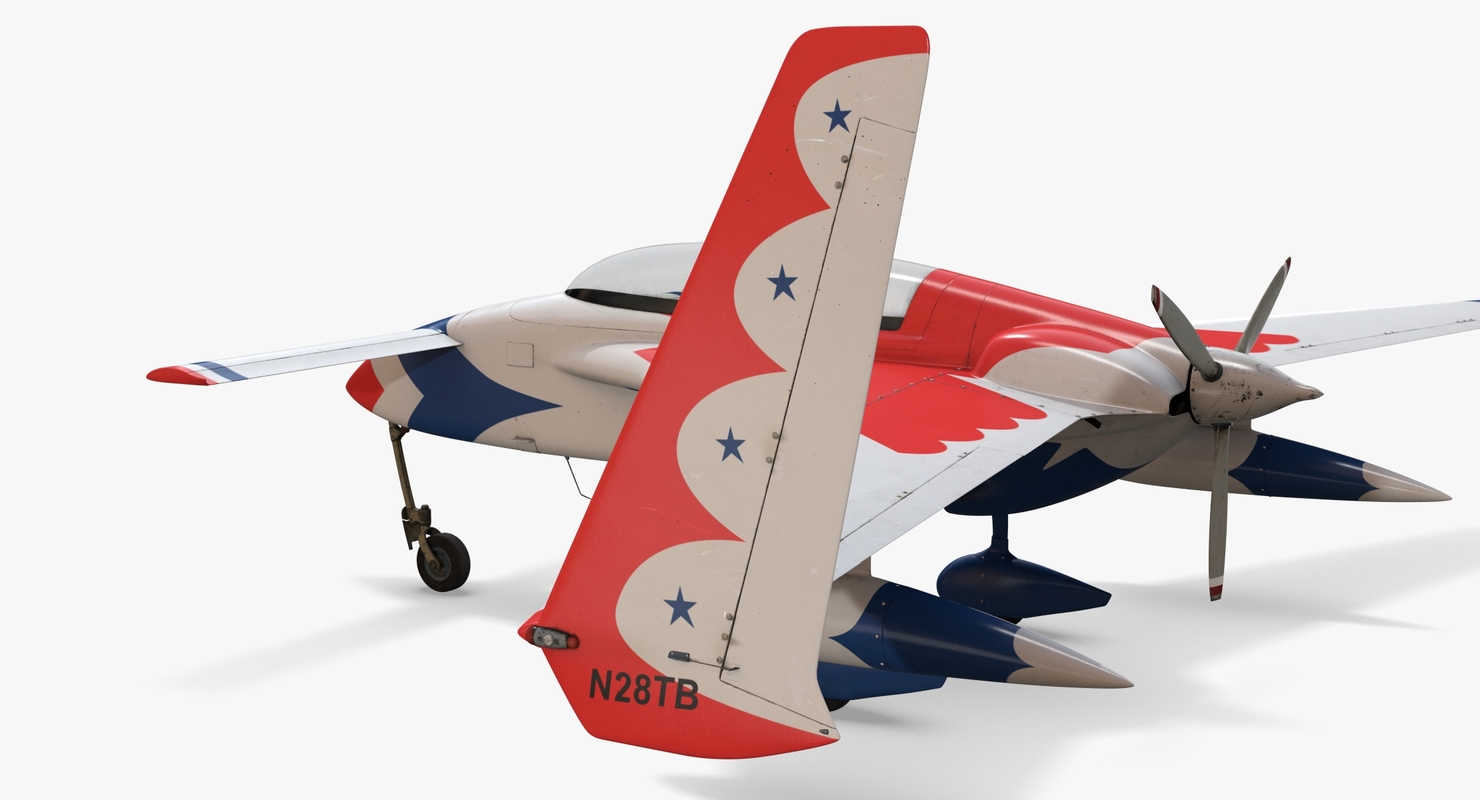 Rutan long-ez aircraft 3D model - TurboSquid 1260884