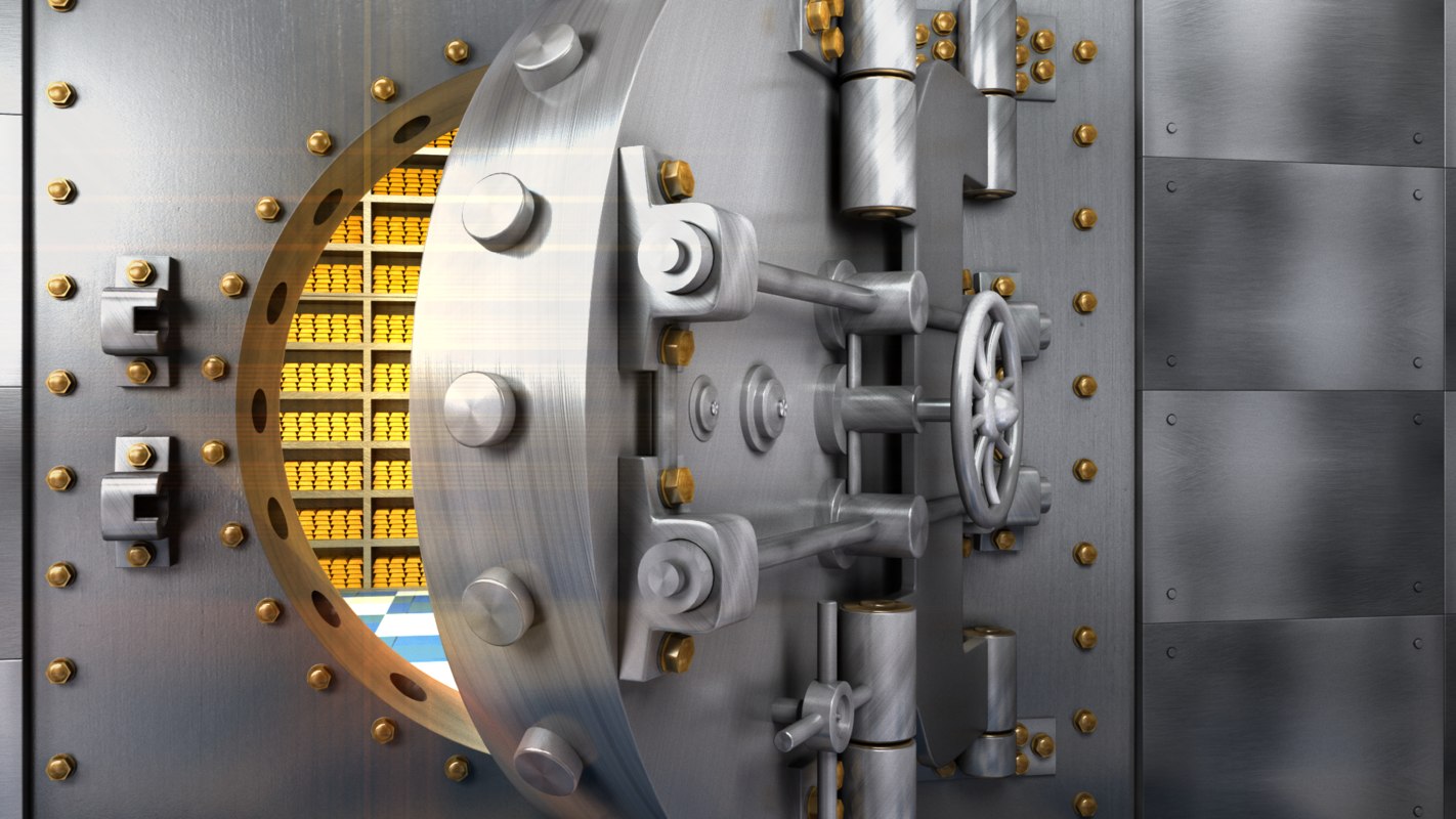 3D bank vault model - TurboSquid 1415133