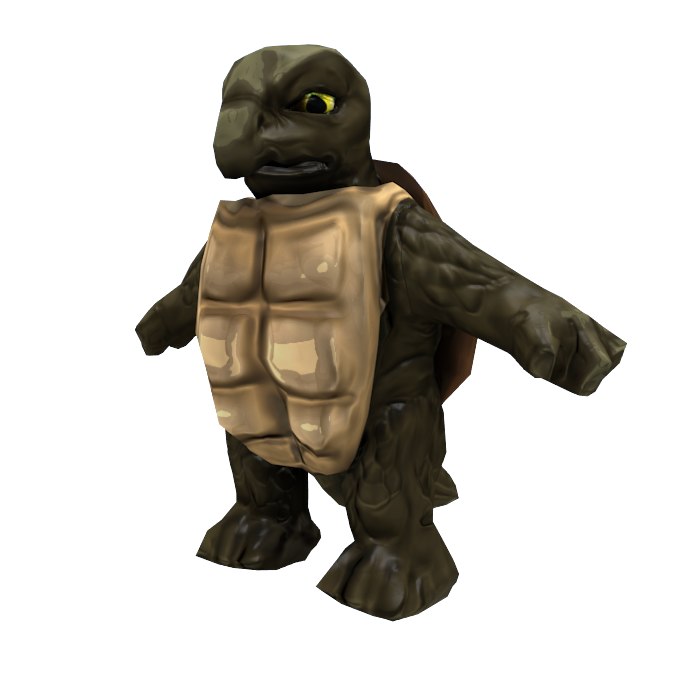 Turtle monster 3D model - TurboSquid 1414632