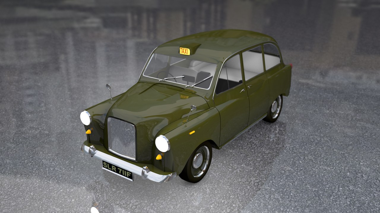 English london taxi cab 3D model - TurboSquid 1415275