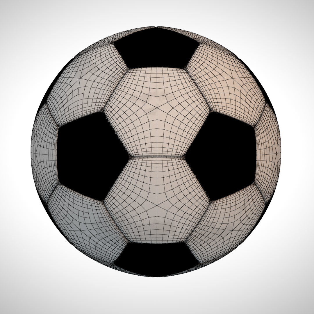 modelo 3d Balón de fútbol - TurboSquid 1415349