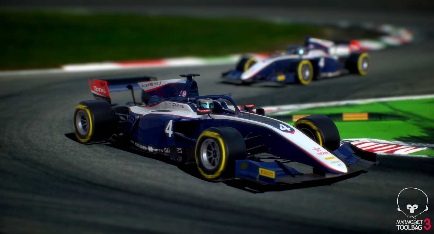 modelo 3d ART Grand Prix F2 # 4 Fórmula 2 Temporada 2019 - TurboSquid ...