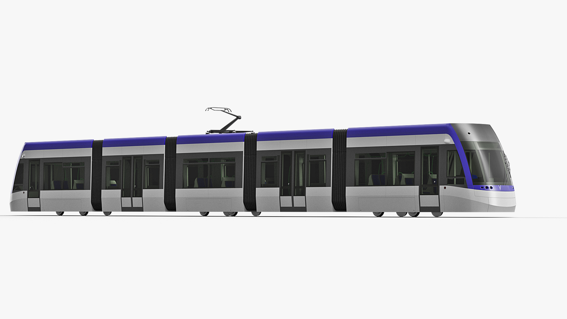 Tram bombardier flexity freedom 3D model - TurboSquid 1415445