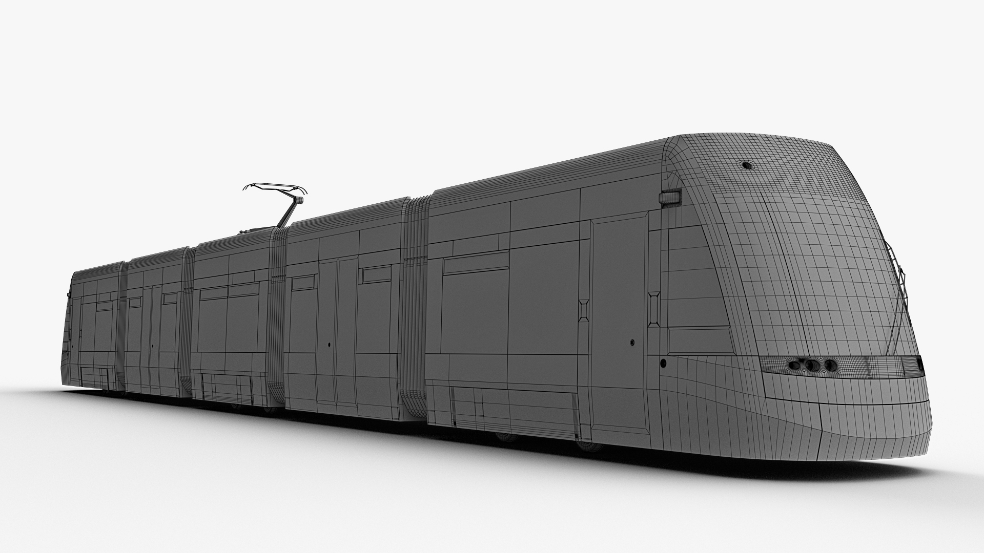 Tram bombardier flexity freedom 3D model - TurboSquid 1415445
