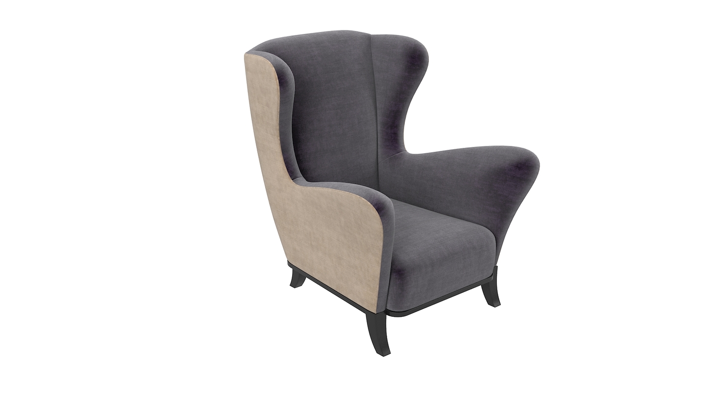 modelo 3d Silla Promemoria Bluette - TurboSquid 1415547