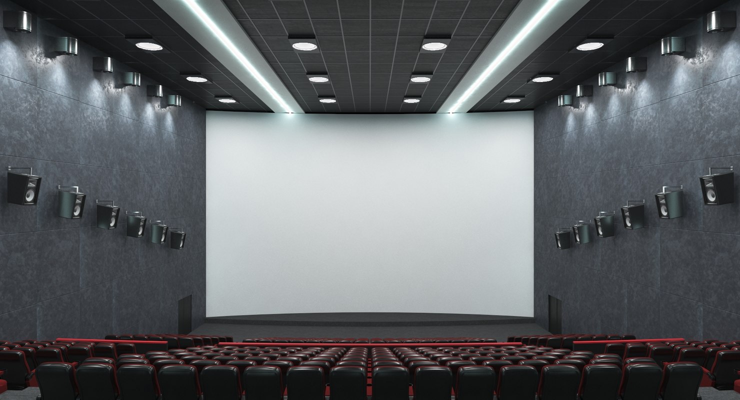 3D hall projects lighting - TurboSquid 1415668