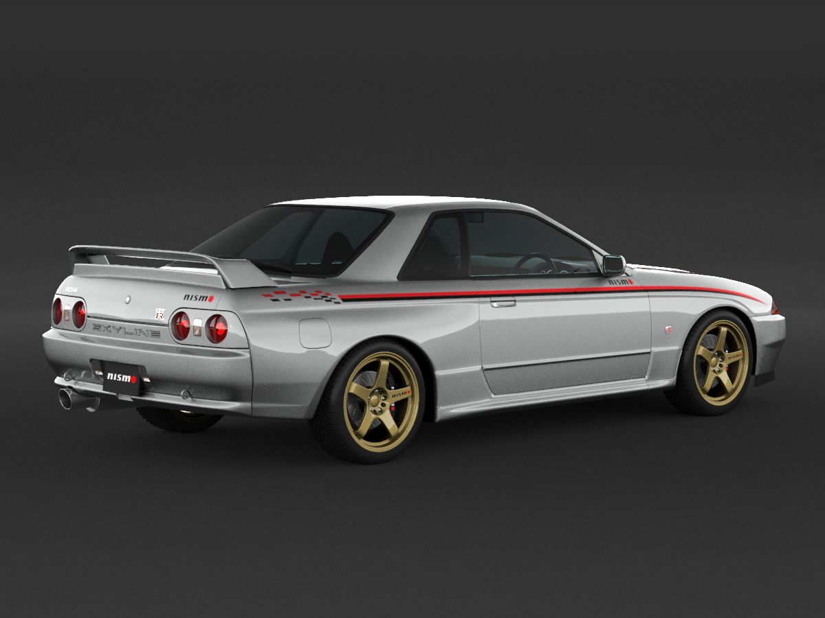 modelo 3d Nissan Skyline Nismo R32 - TurboSquid 1406668