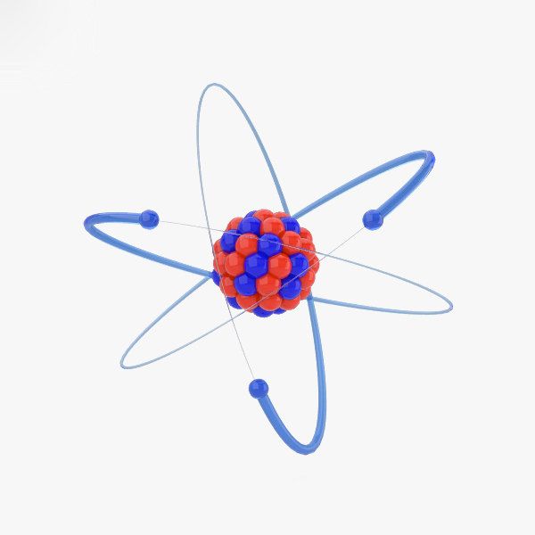 Atom science 3D model - TurboSquid 1415885