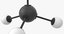 Methane molecule 3D model - TurboSquid 1416058