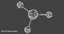 Methane molecule 3D model - TurboSquid 1416058