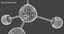 Methane molecule 3D model - TurboSquid 1416058