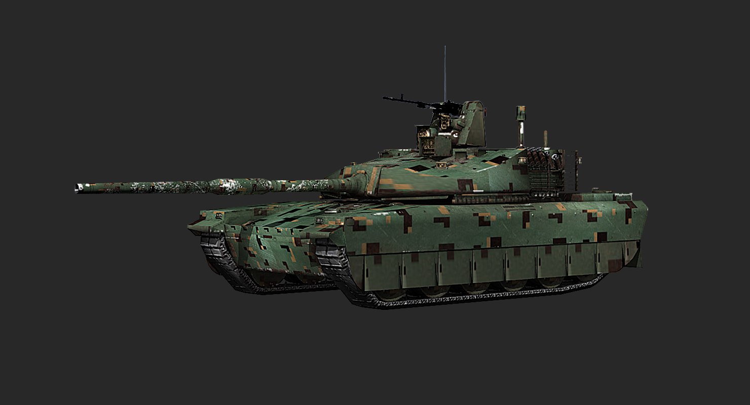 Pt16 tank 3D model - TurboSquid 1330068