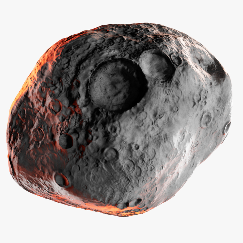 Real world asteroid vesta 3D model - TurboSquid 1385373
