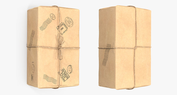 3D model paper mail packaging packing - TurboSquid 1416891