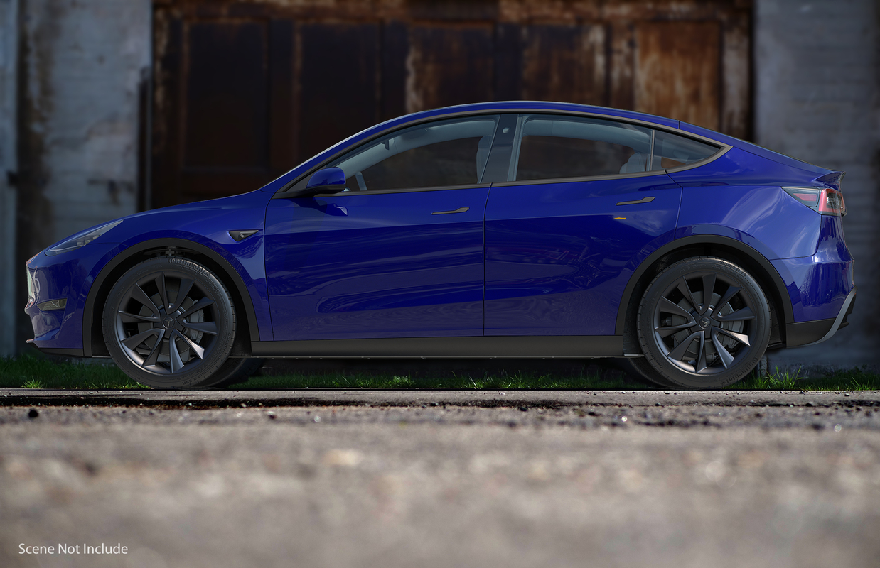 Tesla y blue modeled model - TurboSquid 1416926