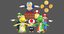 Mini pack super mario 3D model - TurboSquid 1416432