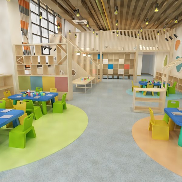 Classroom 3D Models for Download | TurboSquid