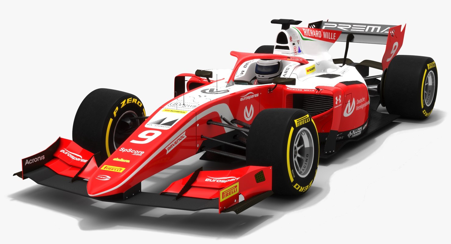 Prema racing 9 f2 3D model - TurboSquid 1415048
